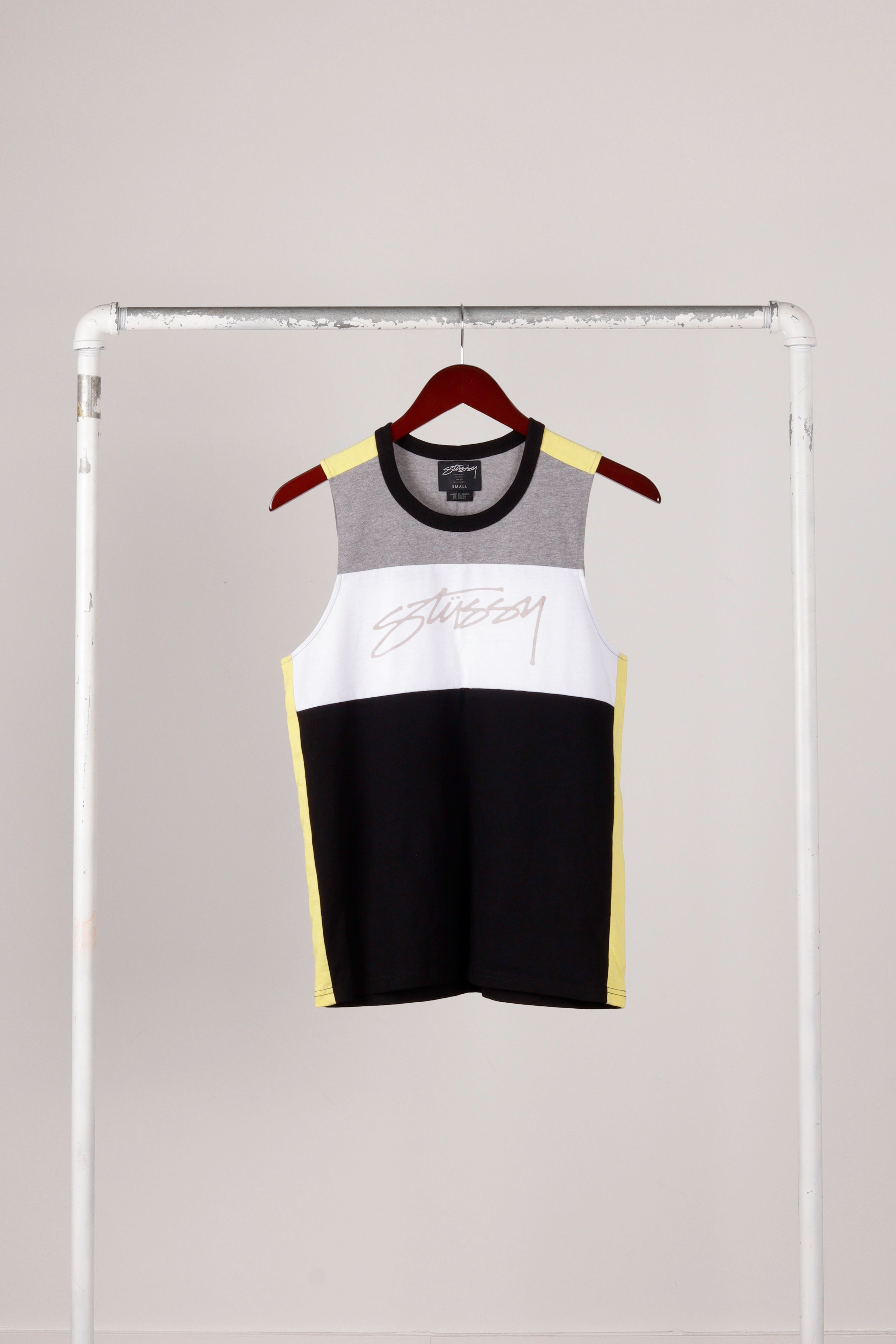 Stussy Japan SS11 'Color Blocked' Tank Top (2011) – thepopup.com